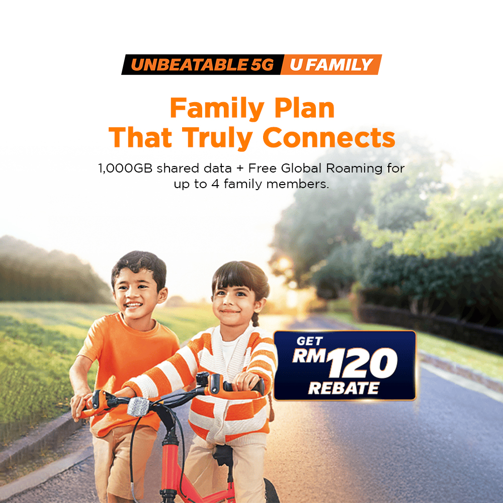 U Mobile Postpaid Malaysia | 5G Postpaid Plan & Family Plan