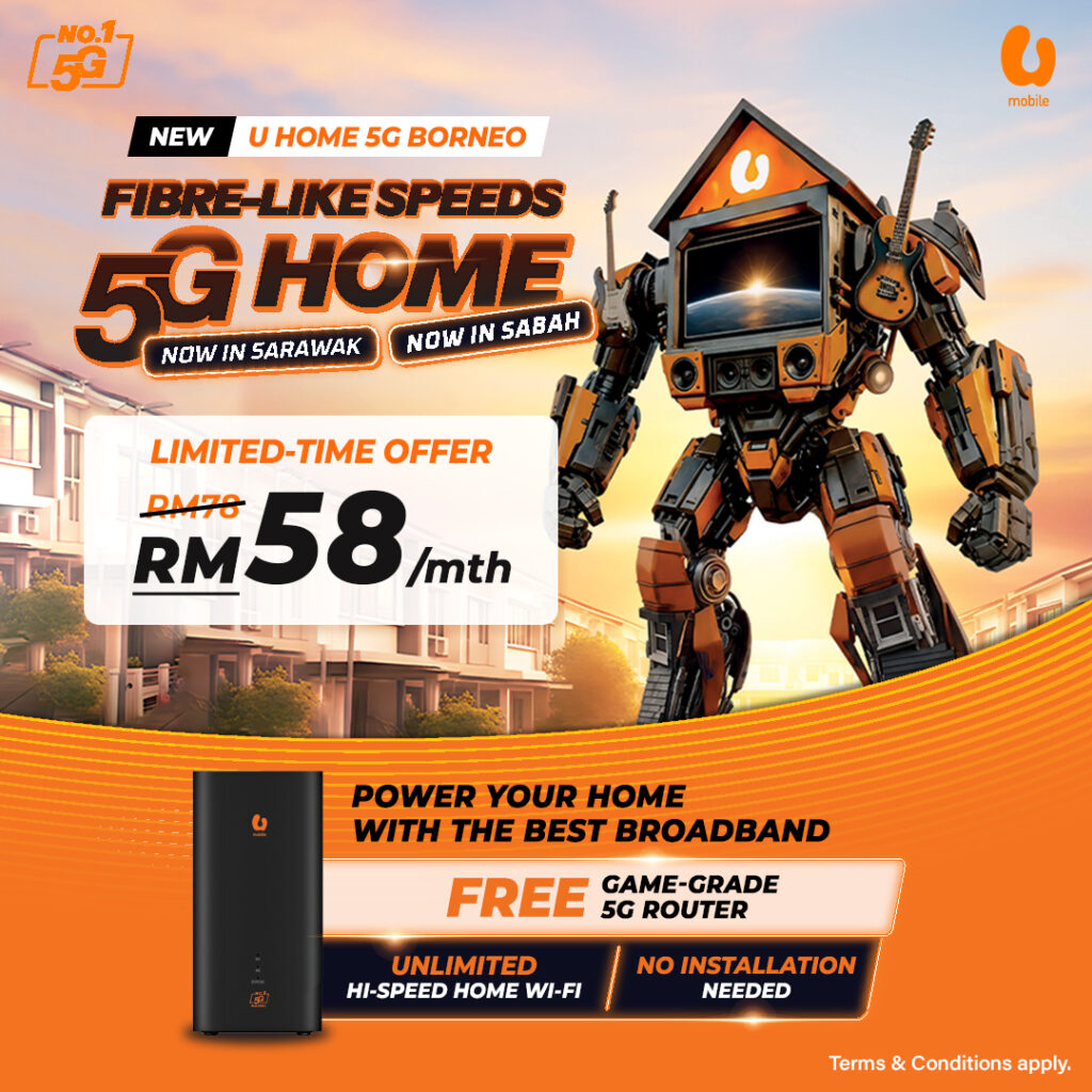 UHome 5G Borneo | 5G Home Internet Sabah & Sarawak